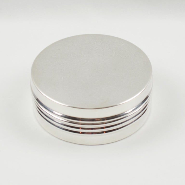 Christian Dior 1970s Silver Plate Box at 1stDibs