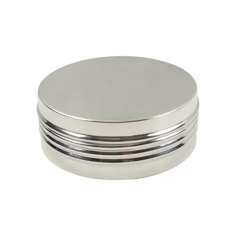 Christian Dior 1970s Silver Plate Box at 1stDibs