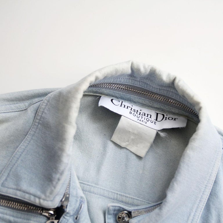 CHRISTIAN DIOR 2001 Jeans Set / Suit (Jacket and Pants) by John ...