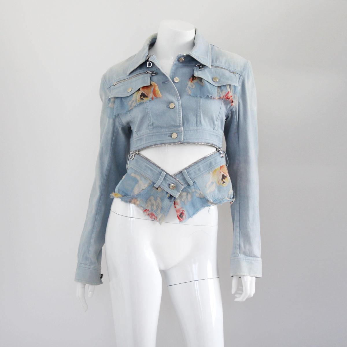 CHRISTIAN DIOR 2001 Jeans Set / Suit (Jacket and Pants) by John ...