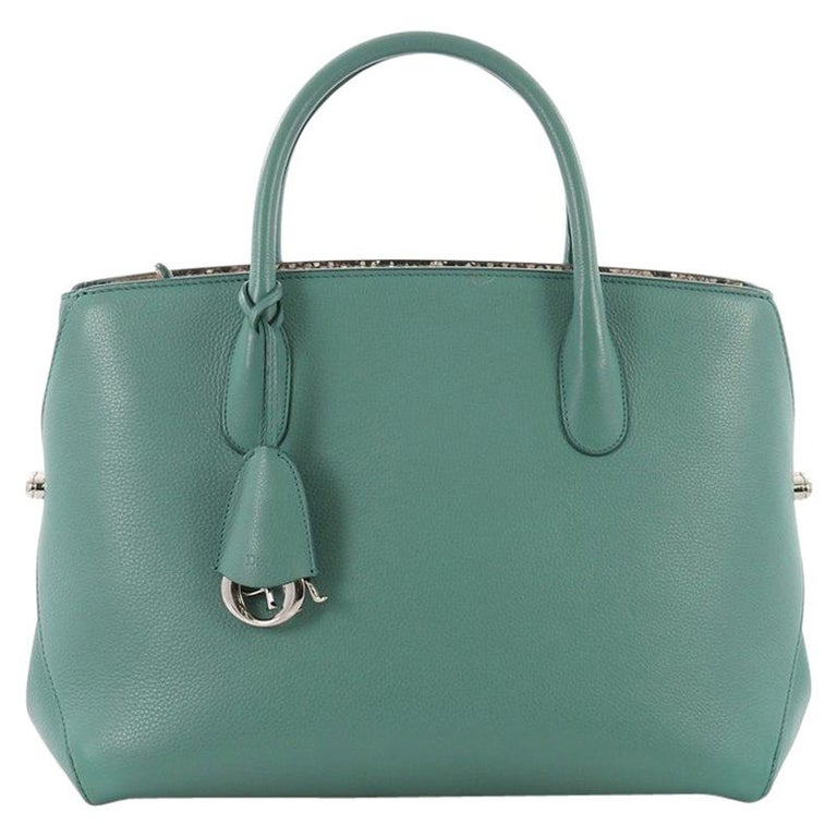 Christian Dior Bar Bag Leather Medium at 1stDibs