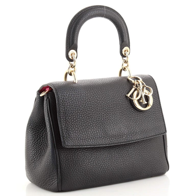 Christian Dior Be Dior Bag Pebbled Leather Mini For Sale at 1stDibs