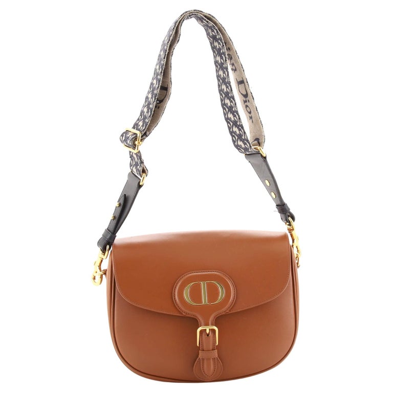 Christian Dior Bobby Flap Bag Leather Large For Sale at 1stDibs