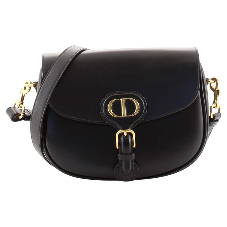 Christian Dior Bobby Flap Bag Leather Medium For Sale at 1stDibs