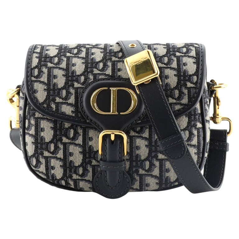 Christian Dior Bobby Flap Bag Oblique Canvas Small For Sale at 1stDibs