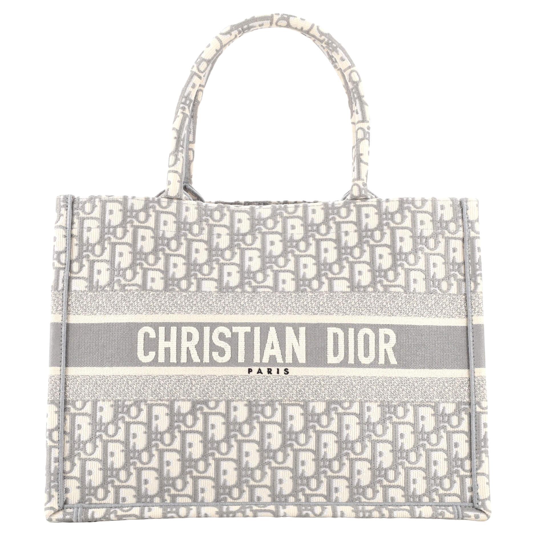 Christian Dior Canvas Tote - 59 For Sale on 1stDibs