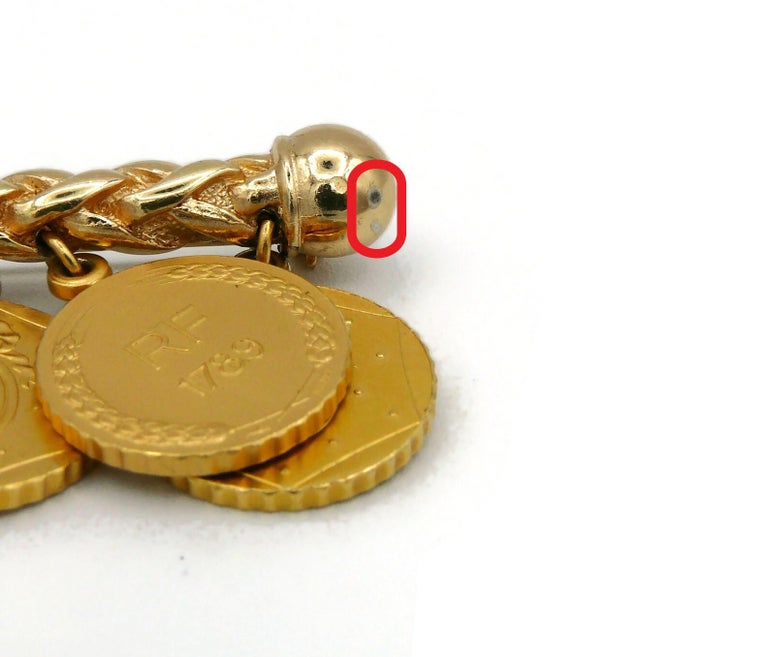 Christian Dior Vintage Bicentennial Coin Limited Edition Brooch, 1989 ...