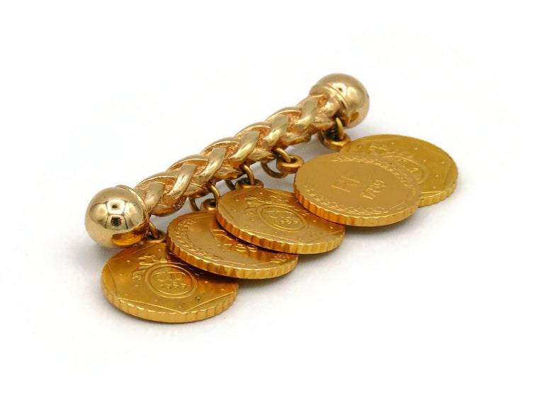 Christian Dior Vintage Bicentennial Coin Limited Edition Brooch, 1989 ...