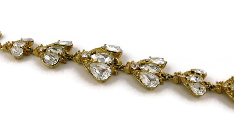 Christian Dior Boutique Vintage Iconic Jewelled Bee Bracelet at 1stDibs