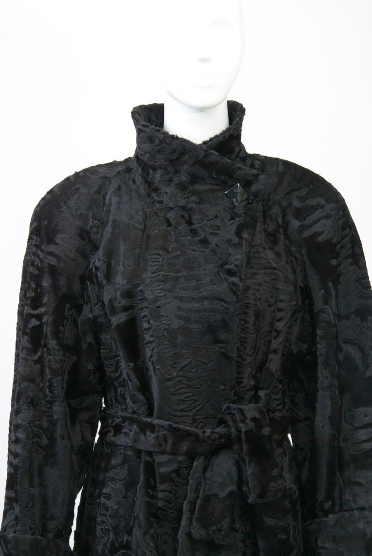 Christian Dior Broadtail Coat at 1stDibs
