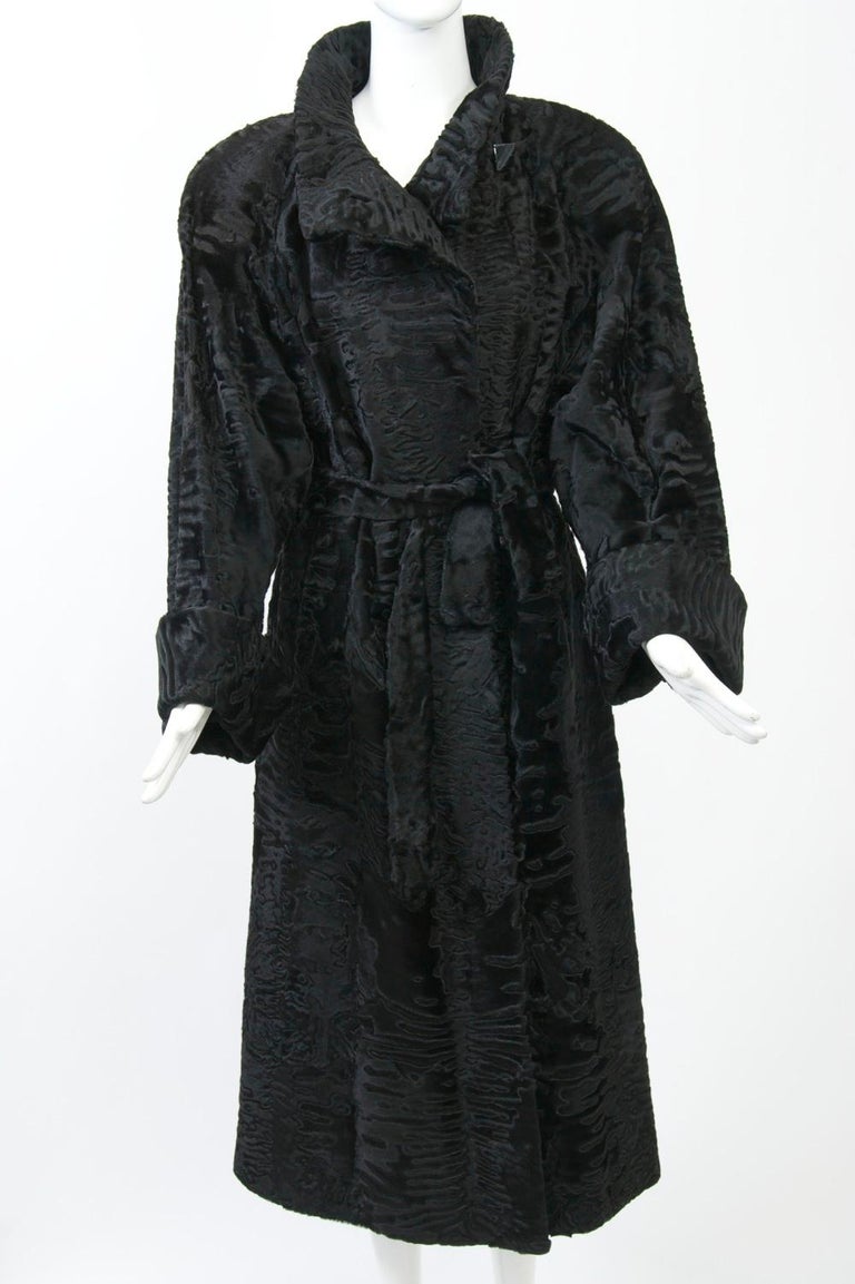 Christian Dior Broadtail Coat at 1stDibs