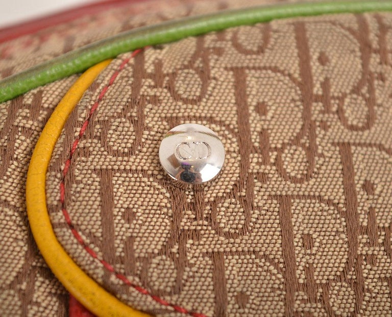 Christian Dior By Galliano Fw/2004 Rasta Cross Body Bag For Sale at 1stDibs