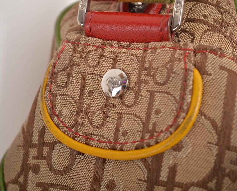 Christian Dior By Galliano Fw/2004 Rasta Cross Body Bag For Sale at 1stDibs
