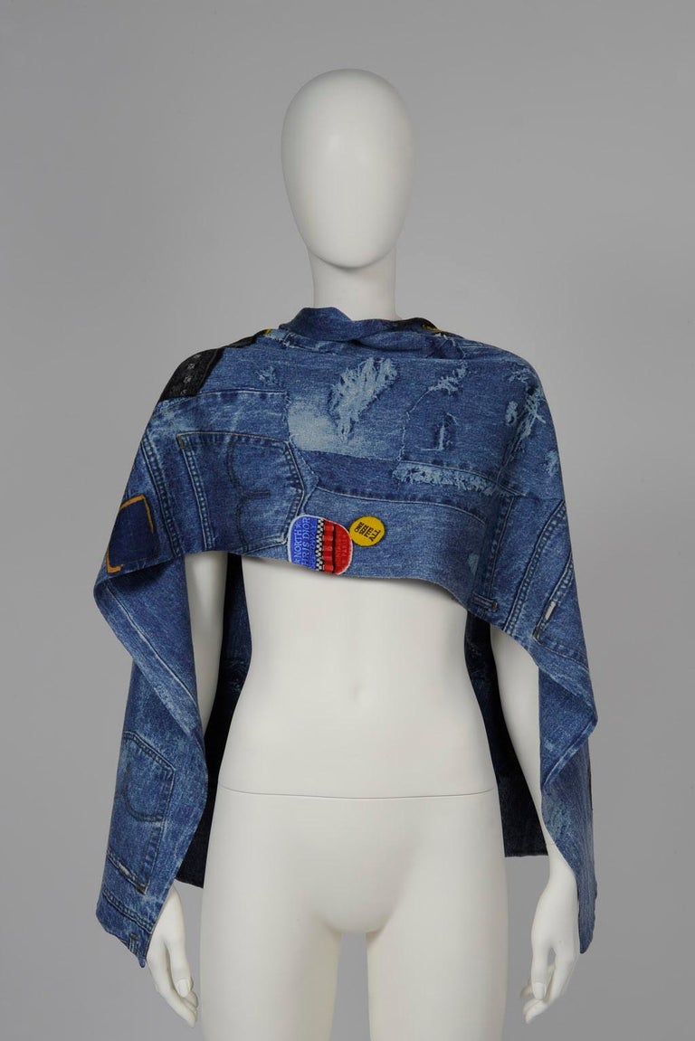 Christian Dior By John Galliano Miss Diorella Scarf, Fall-Winter 2001 ...