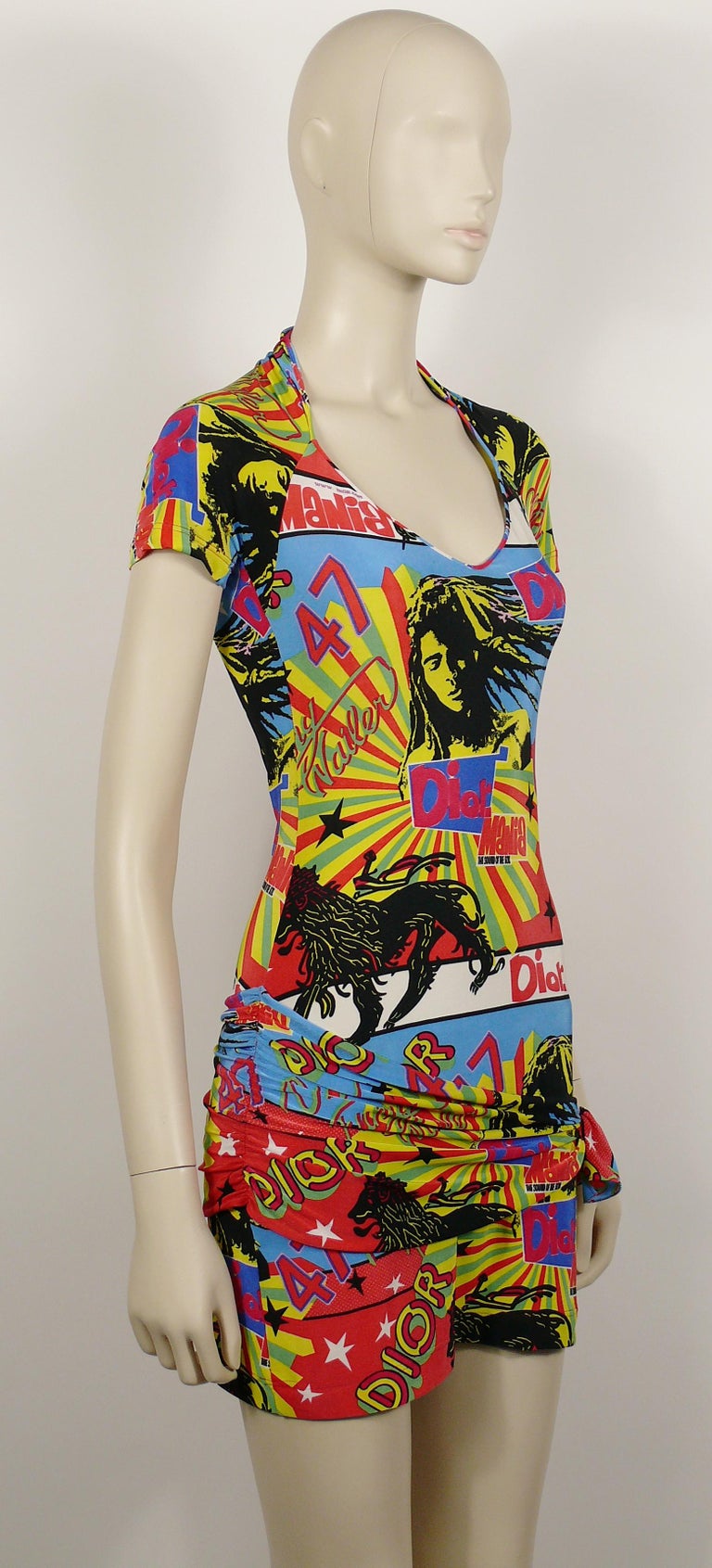 Christian Dior by John Galliano Spring 2004 Rastafari Reggae Bob Marley ...