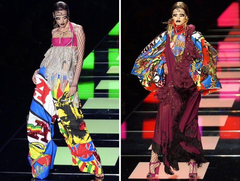 Christian Dior by John Galliano Spring 2004 Rastafari Reggae Bob Marley ...