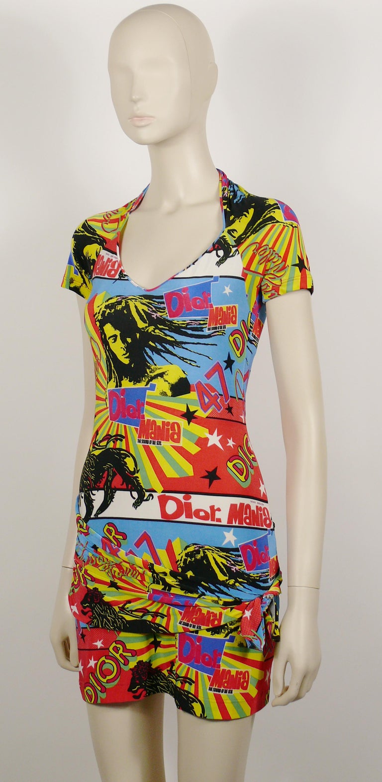 Christian Dior by John Galliano Spring 2004 Rastafari Reggae Bob Marley ...