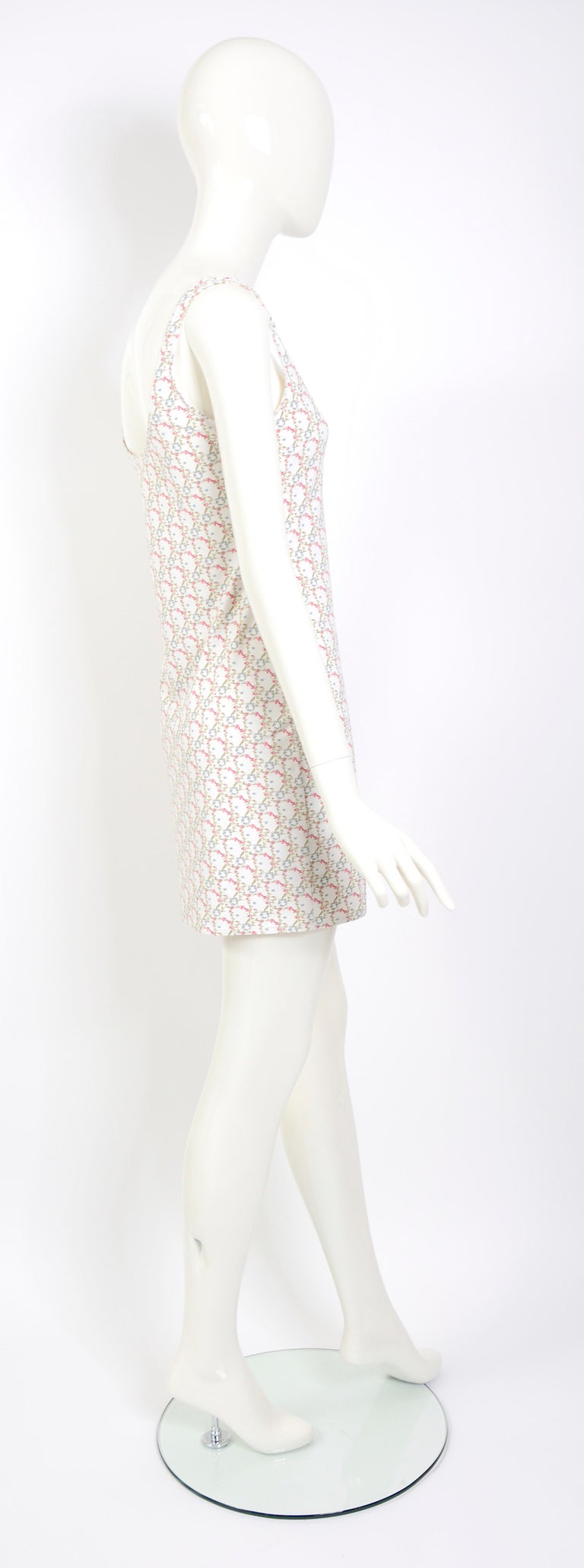Christian Dior by John Galliano vintage ss 2005 flower logo print ...