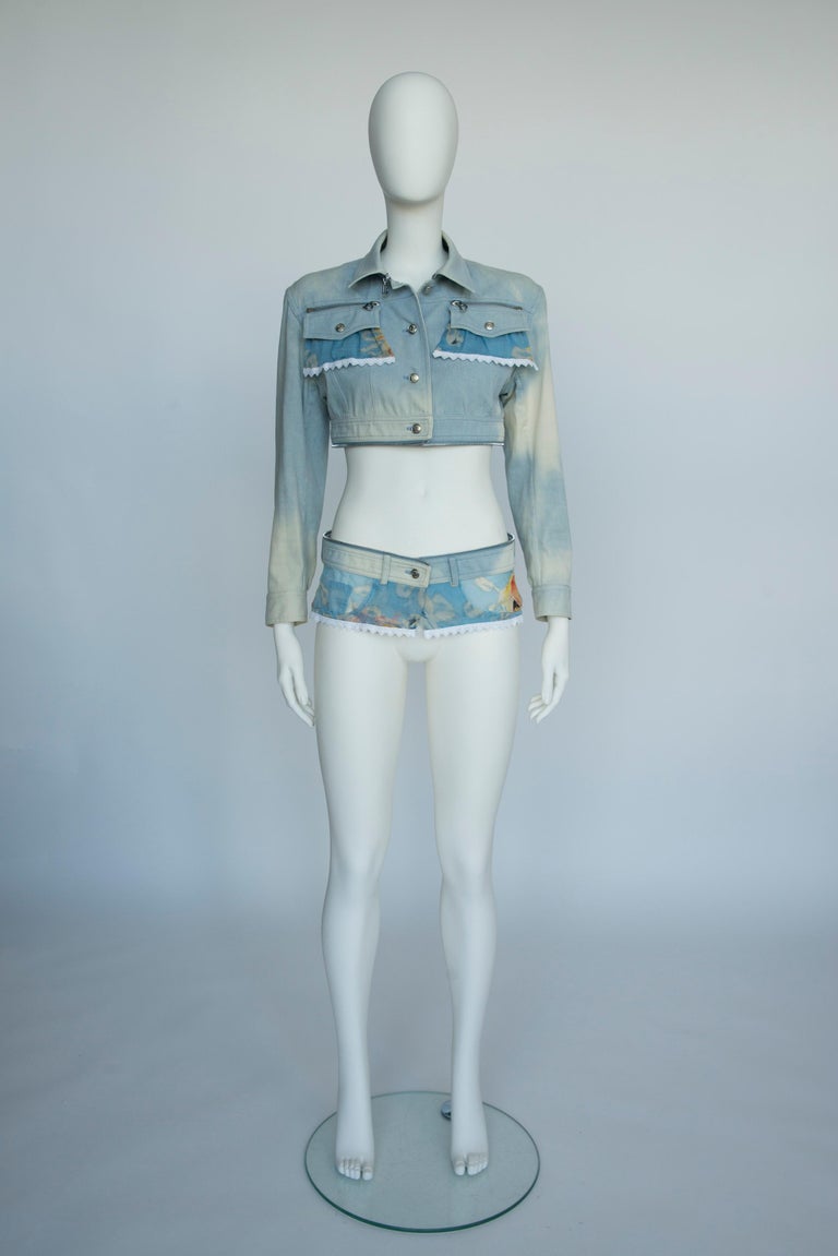 Christian Dior By John Galliano Zip-Detailed Cropped Jacket, Spring ...