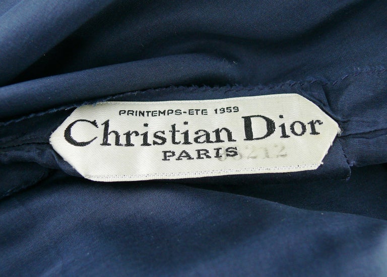 Christian Dior by Yves Saint Laurent Spring/Summer 1959 Haute-Couture ...