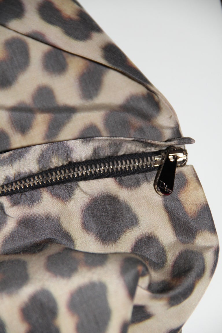Christian Dior Coat Jacket Light Wool Mix Leopard Print at 1stDibs ...