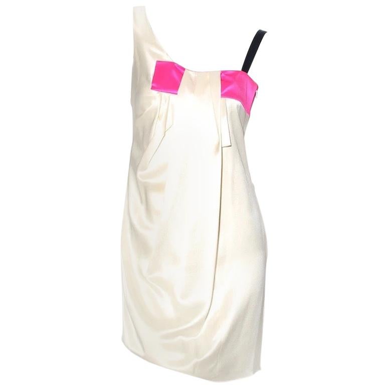 Christian Dior by John Galliano Dior Logo Print Tank Dress at 1stDibs ...