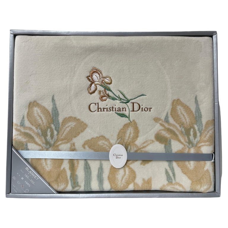 Christian Dior Cotton Blanket For Sale at 1stDibs