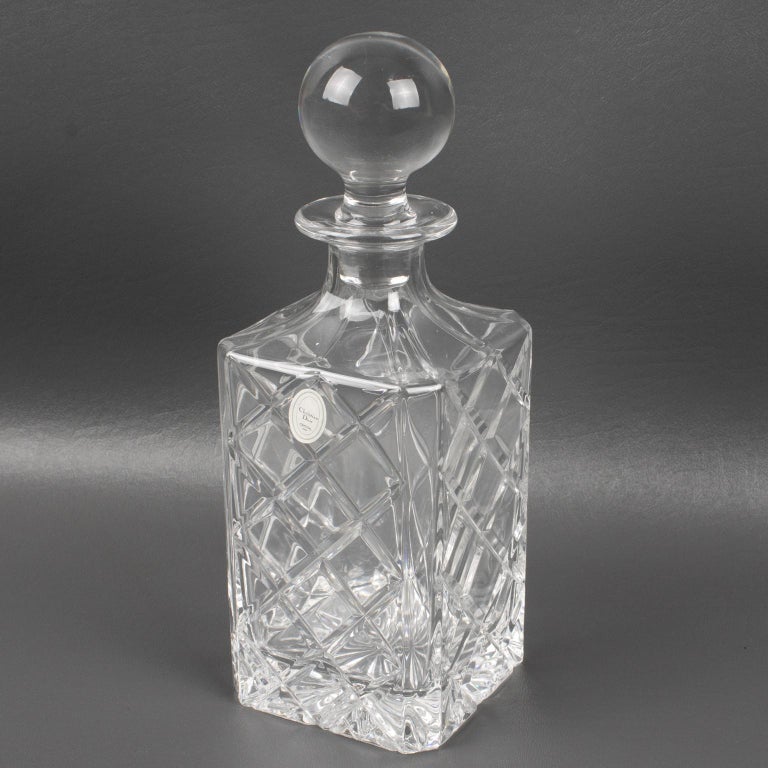Christian Dior Crystal Decanter and Glasses Set, 5 pieces in Original ...