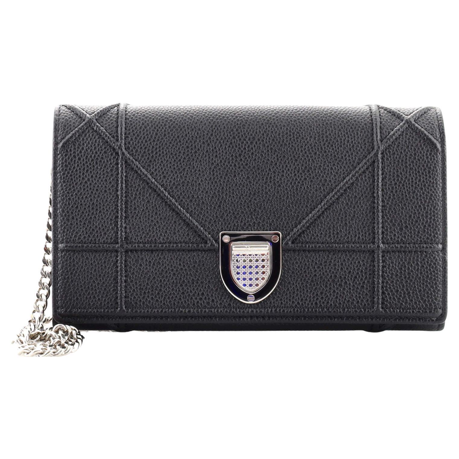 Christian Dior Ultra Matte Diorama Flap Bag Calfskin Medium at 1stDibs