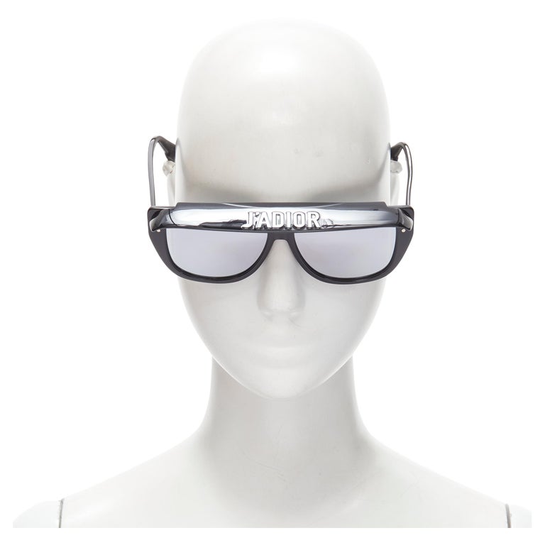 CHRISTIAN DIOR DiorClub2 J'Adior shielf black silver reflective ...