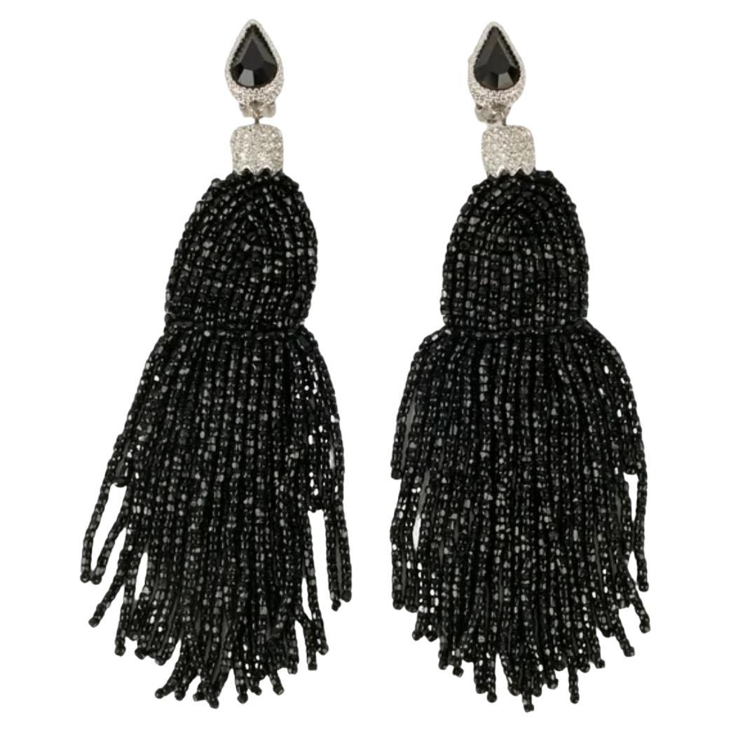Christian Dior Mise En Dior Tribal Crystal Clover and Faux Pearl ...