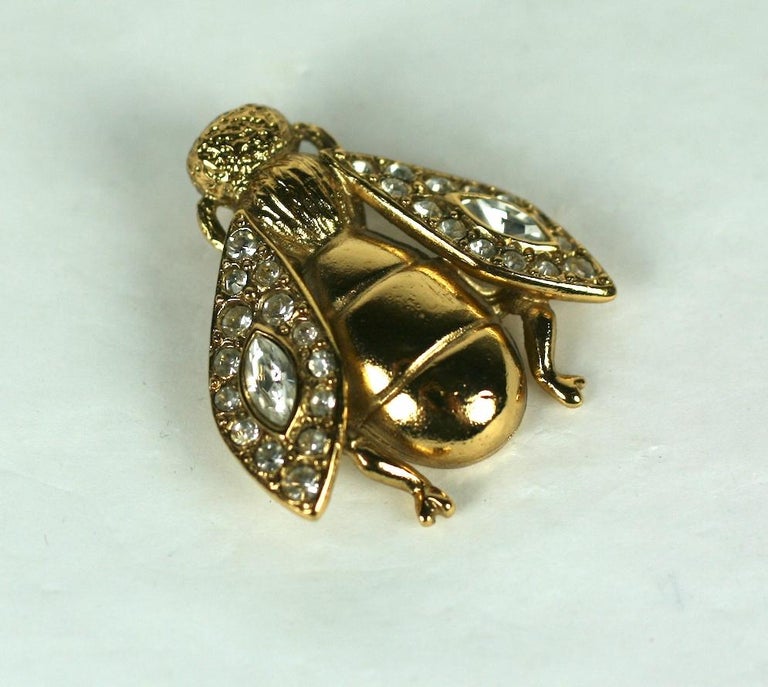 Christian Dior Golden Bee Brooch at 1stDibs | gucci brooch, dior bee brooch