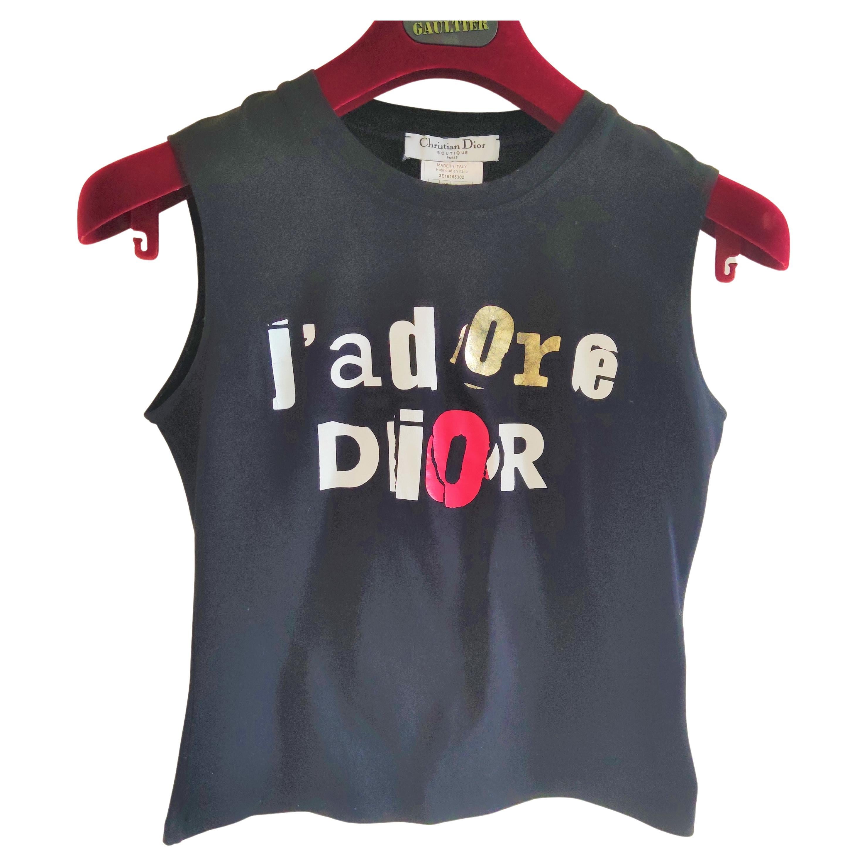 1990s Iconic Christian Dior Jadore Dior Muscle T At 1stdibs J