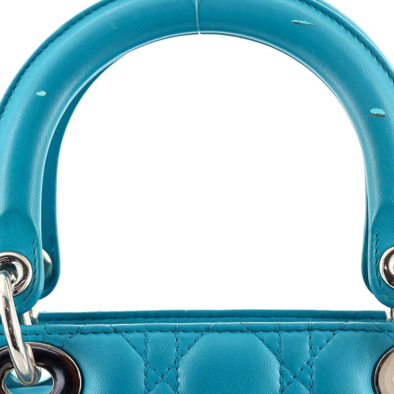 Christian Dior Lady Dior Bag Cannage Quilt Lambskin Medium At 1stdibs