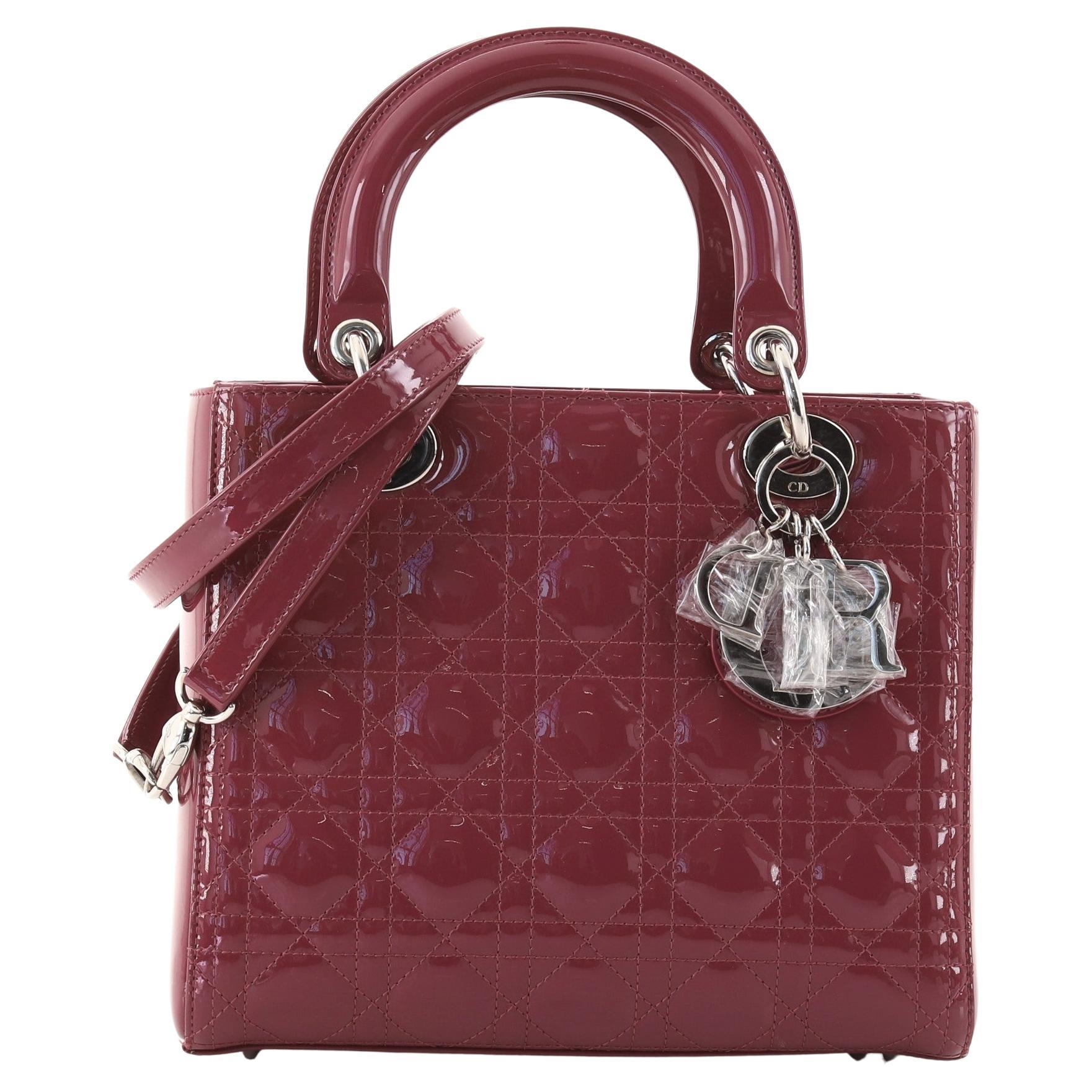 Christian Dior Lady Dior Bag Python Medium at 1stDibs