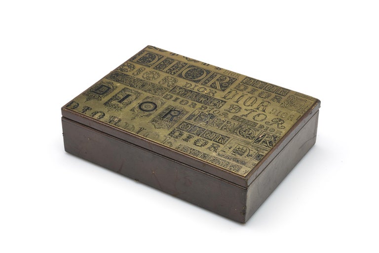 Christian Dior Logo Box at 1stDibs