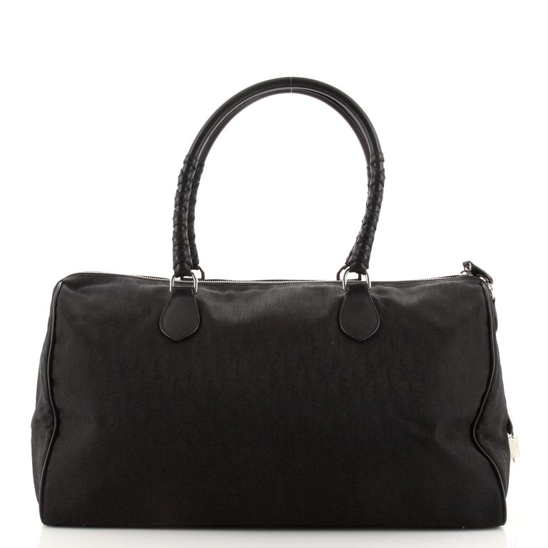 Christian Dior Lovely Weekender Diorissimo Canvas at 1stDibs