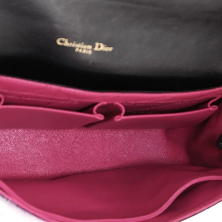 Christian Dior Miss Dior Flap Bag Ombre Python Medium at 1stDibs