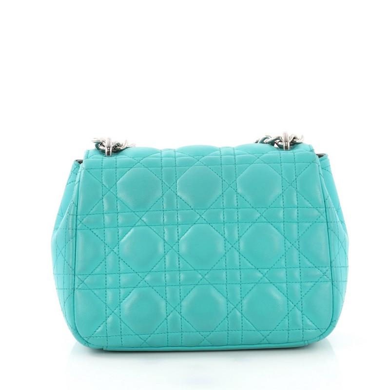 Christian Dior Miss Dior Long Chain Handbag Cannage Quilt Lambskin Mini ...