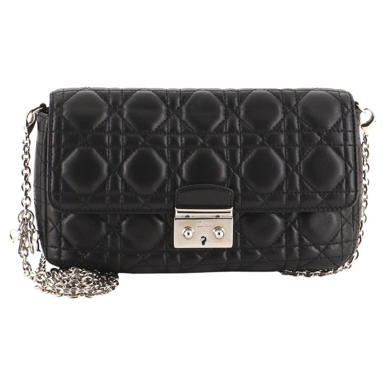Christian Dior Miss Dior Promenade Bag Cannage Quilt Lambskin at 1stDibs