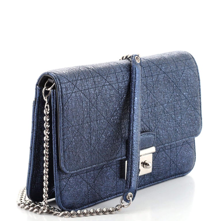 Christian Dior Miss Dior Promenade Pouch Cannage Stitch Calfskin Large ...