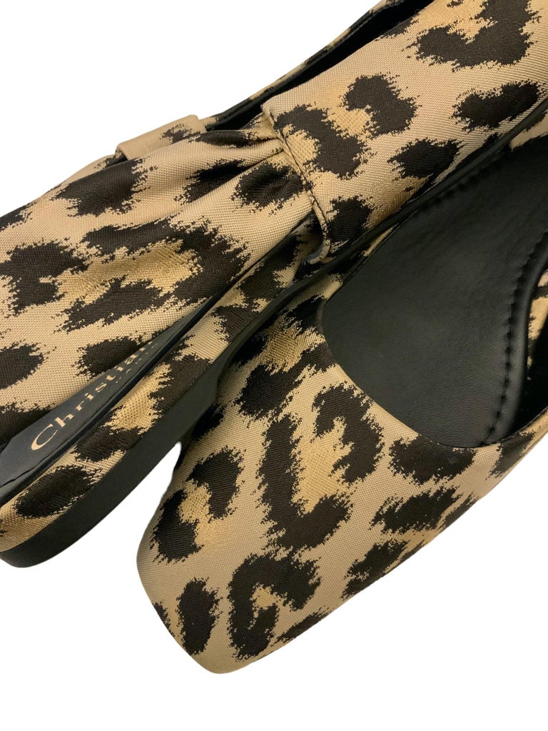 Christian Dior Mizza Slingback Flats For Sale at 1stDibs