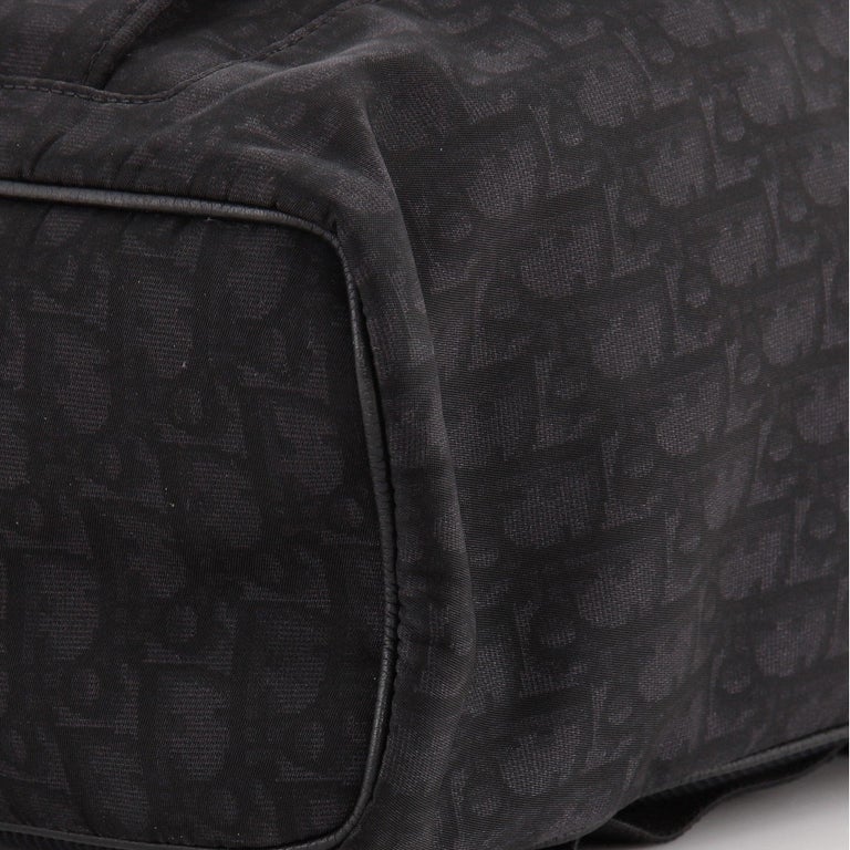 Christian Dior Motion Backpack Oblique Nylon with Leather Medium at 1stDibs
