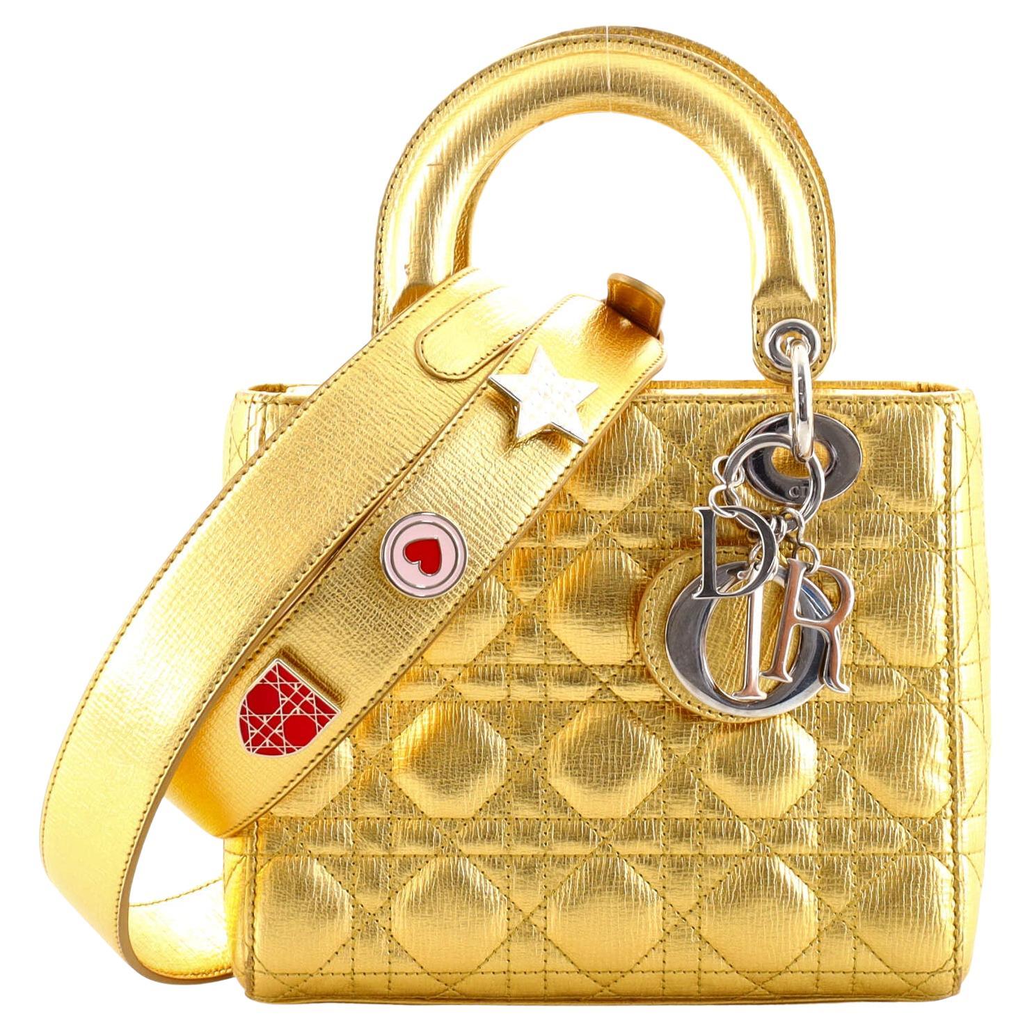 Christian Dior Lady Dior Avenue Bag Woven Leather Large at 1stDibs ...