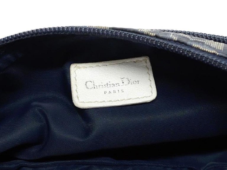 Christian Dior Navy Blue Monogram Trotter No. 2 Bumbag Waist Pouch ...