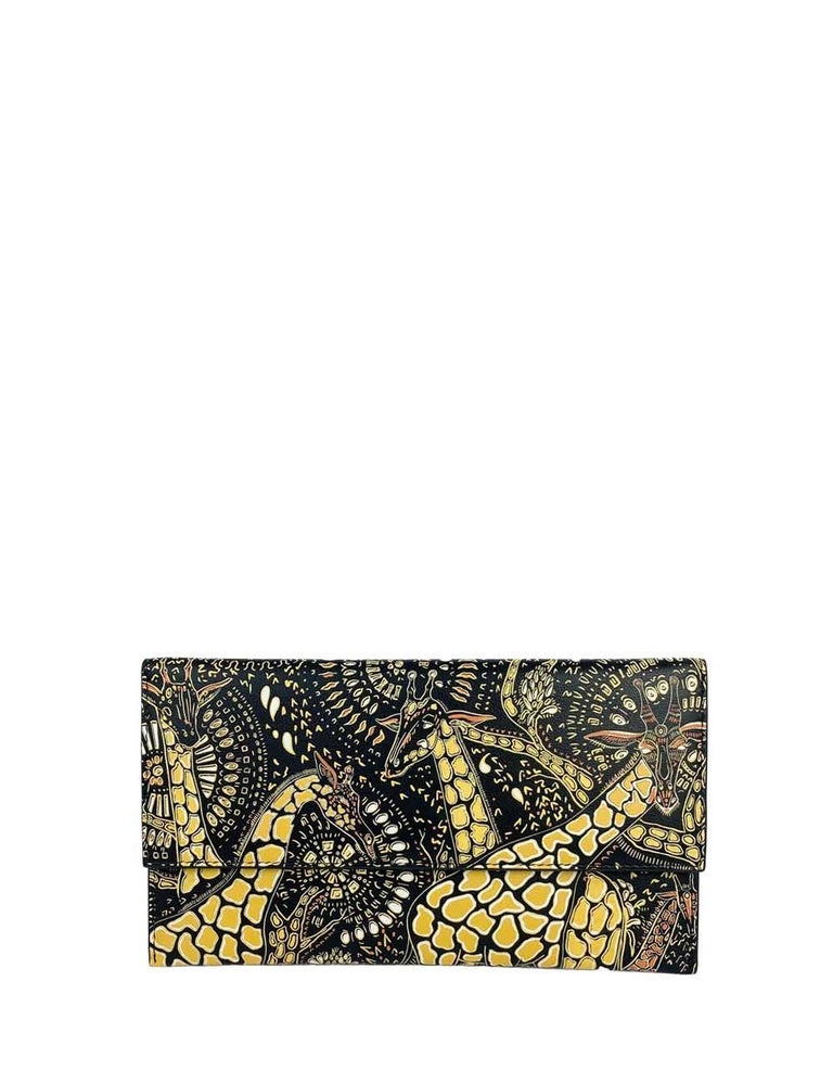 Christian Dior NEW Jungle Print Pouch Set For Sale at 1stDibs