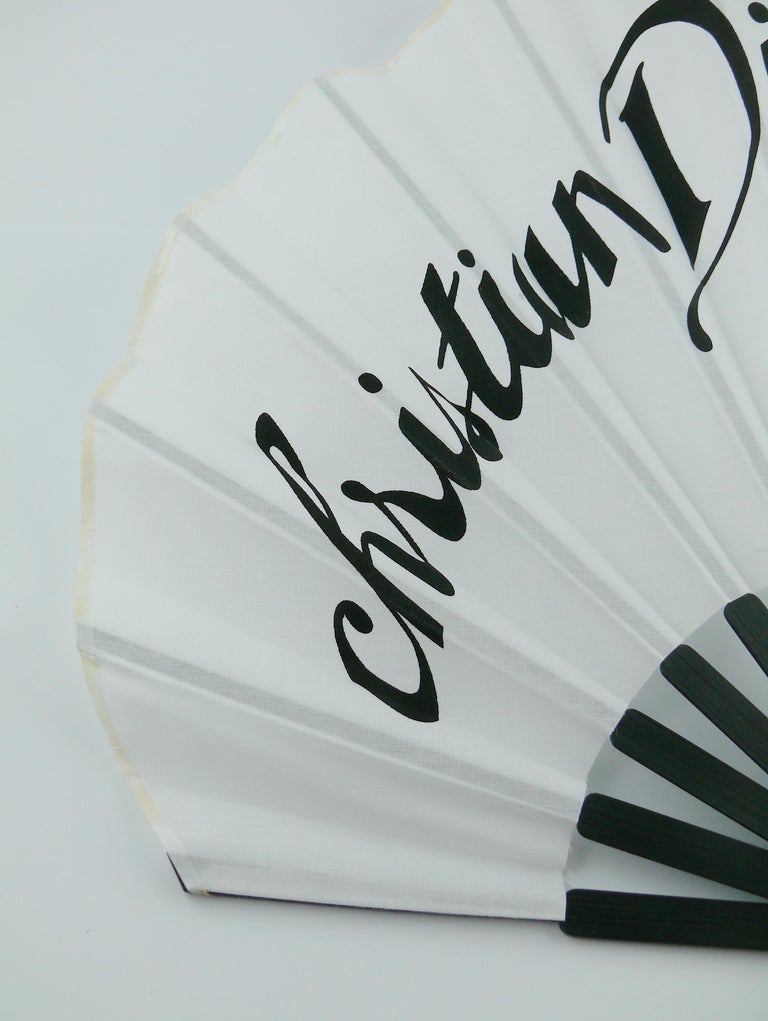 Christian Dior Parfums Asymmetric Promotional Fan at 1stDibs ...