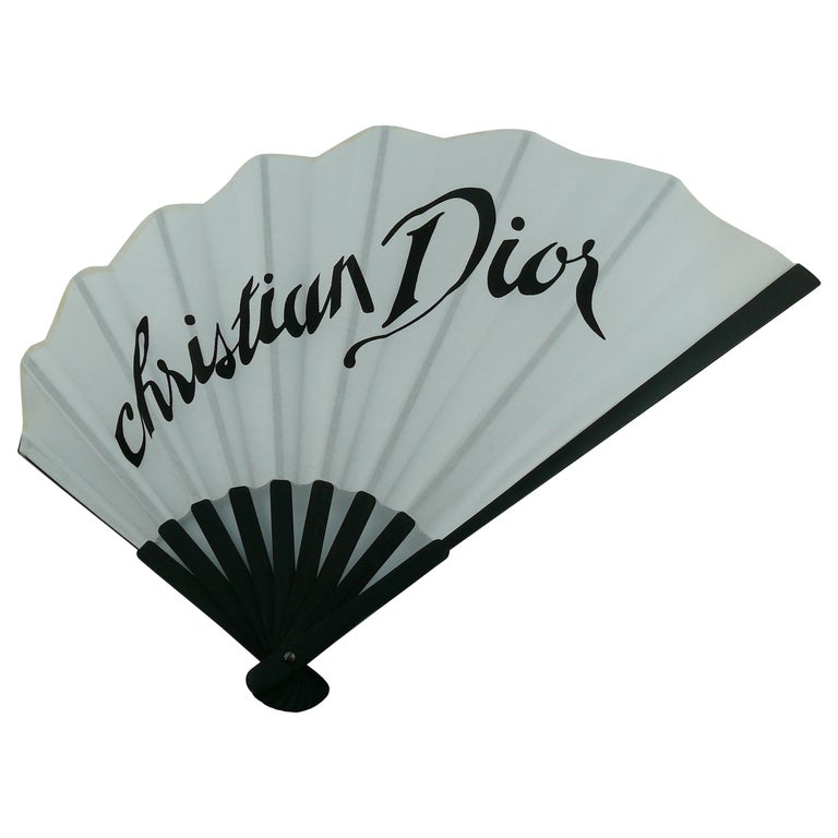 Christian Dior Parfums Asymmetric Promotional Fan at 1stDibs ...