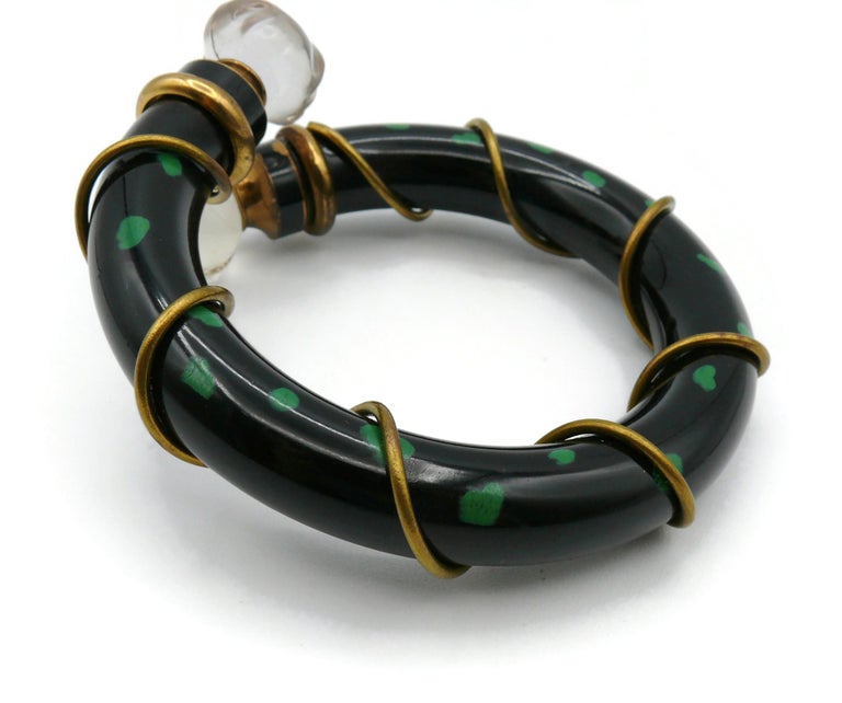 CHRISTIAN DIOR Parfums Vintage Poison Promotional Bracelet For Sale at ...