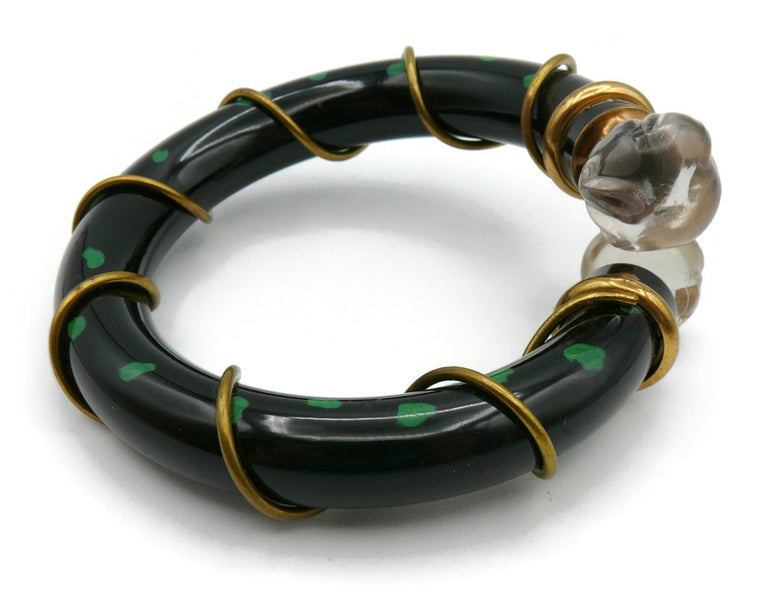CHRISTIAN DIOR Parfums Vintage Poison Promotional Bracelet For Sale at ...